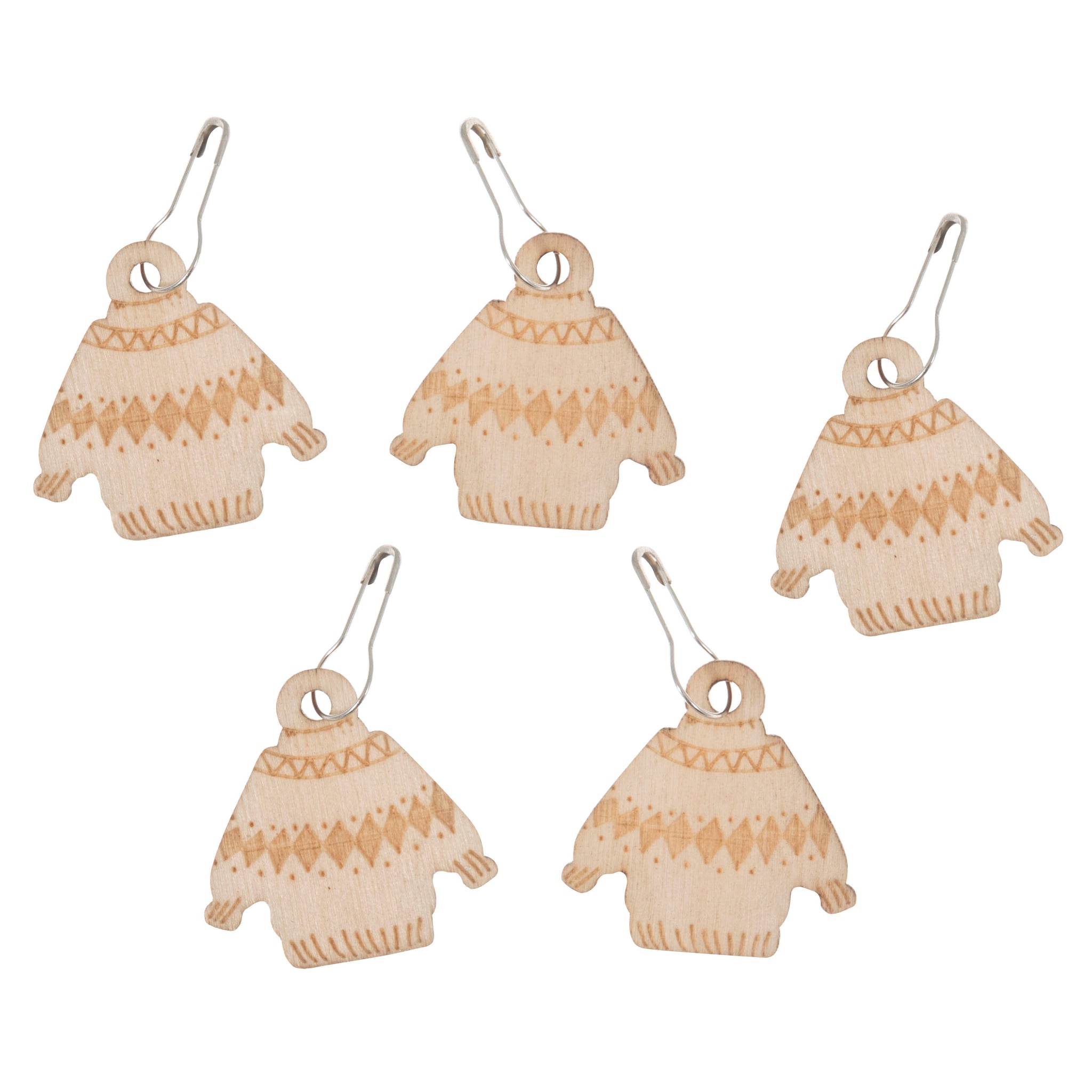 Milward Wooden Stitch Markers - Woolly Jumper